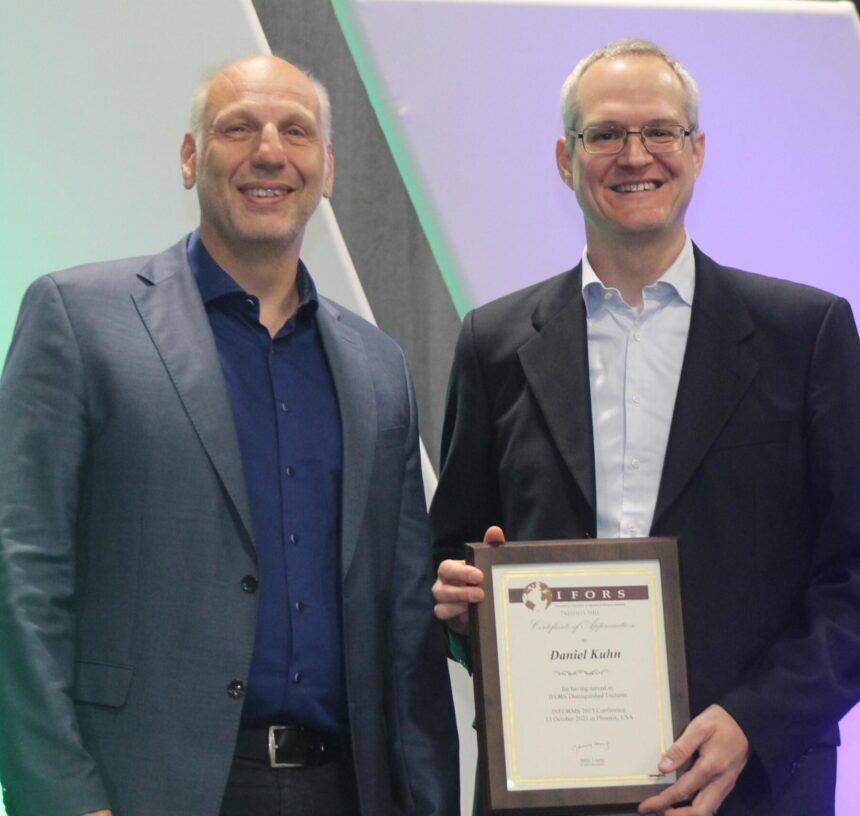 Daniel Kuhn – IFORS, Operations Research, Operational Research ...